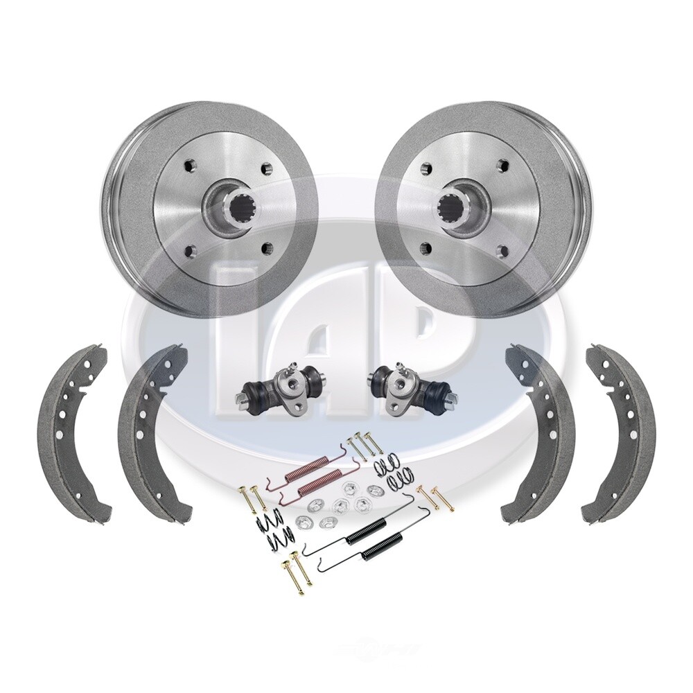 Drum Brake Complete Kit IAP/Kuhltek Motorwerks 113501615JKIT for sale ...