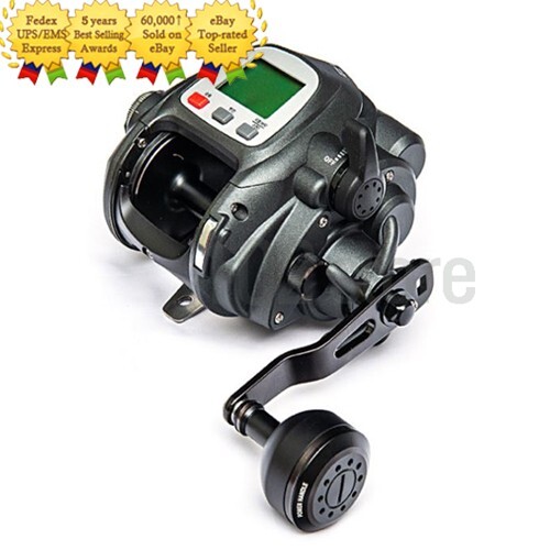 Banax Kaigen 7000CP Electric Reel Big Game Jigging Fishing Reels + 5 ...