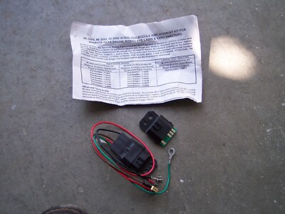 Snapper RER 7063065YP NOS Interlock Kit Module Briggs & Stratton Kohler ...