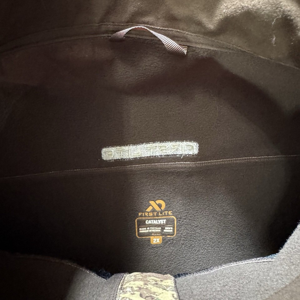 First Lite Catalyst Vest Men’s Sz XXL Typha Camo Waterfowl | eBay