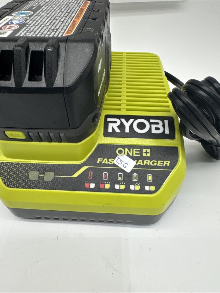 RYOBI PCG004 18V Fast Charger W 4ah Battery Parts T56 | eBay
