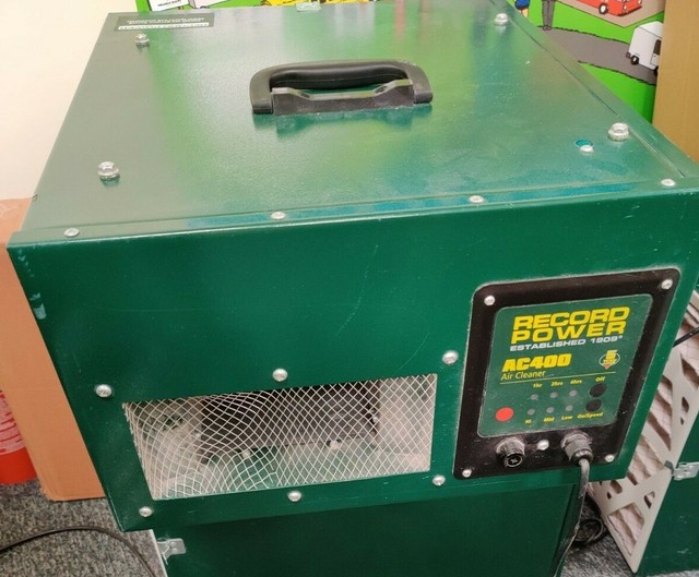 Record Power AC400 Two Stage Air Filter With Remote for sale online | eBay