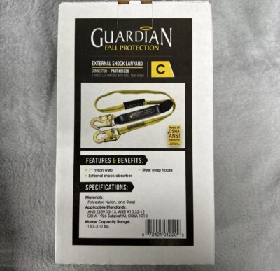 Safety Harnesses - Lanyard Model