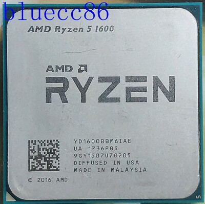 AMD RYZEN 5 1600 6-Core 3.2 GHz ocket AM4 CPU Processors | eBay