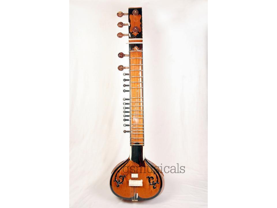 SITAR TAJ STANDARD BEAUTIFULLY DESIGNED WITH GIG BAG GSM008G | eBay