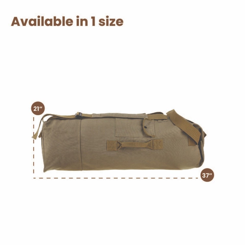 Hoplite Canvas G.I. Top Load Bag | eBay