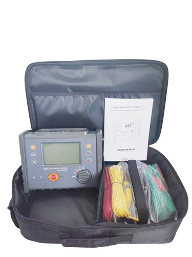 Digital Earth Resistance Tester three-wire Measurement Accuracy ±1.5 ...