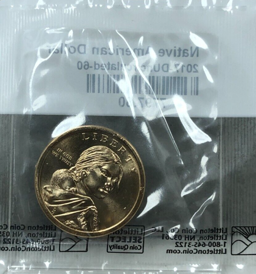 2017 D Sacagawea Native American Dollar Uncirculated Littleton Coin ...