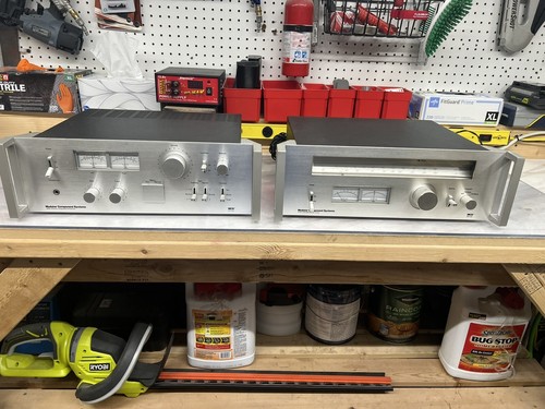 MCS 3701 AM/FM Tuner 3835 Intergrated Amplifier Vintage Component Home ...