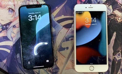 2 Apple Unlocked iPhones Model: 12 Pro A2341 256GB And 6s Plus A1687 ...