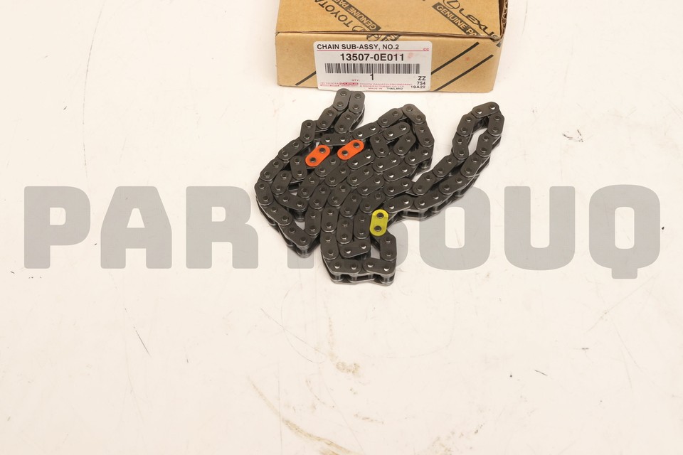 135070E011 Genuine Toyota CHAIN SUB-ASSY NO.2 13507-0E011 | eBay