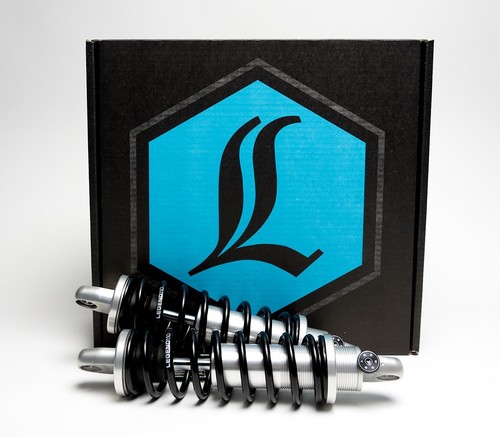 REVO-A Adjustable Coil Rear Suspension, 1991-2017 Dyna - 12" - Clear ...