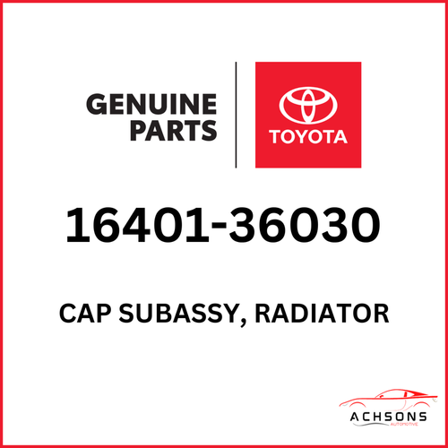 16401-36030 GENUINE TOYOTA CAP SUBASSY, RADIATOR 1640136030 OEM | eBay