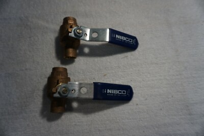 2 NIBCO Ball Valves MSS SP-110 – 1/2 Solder | eBay