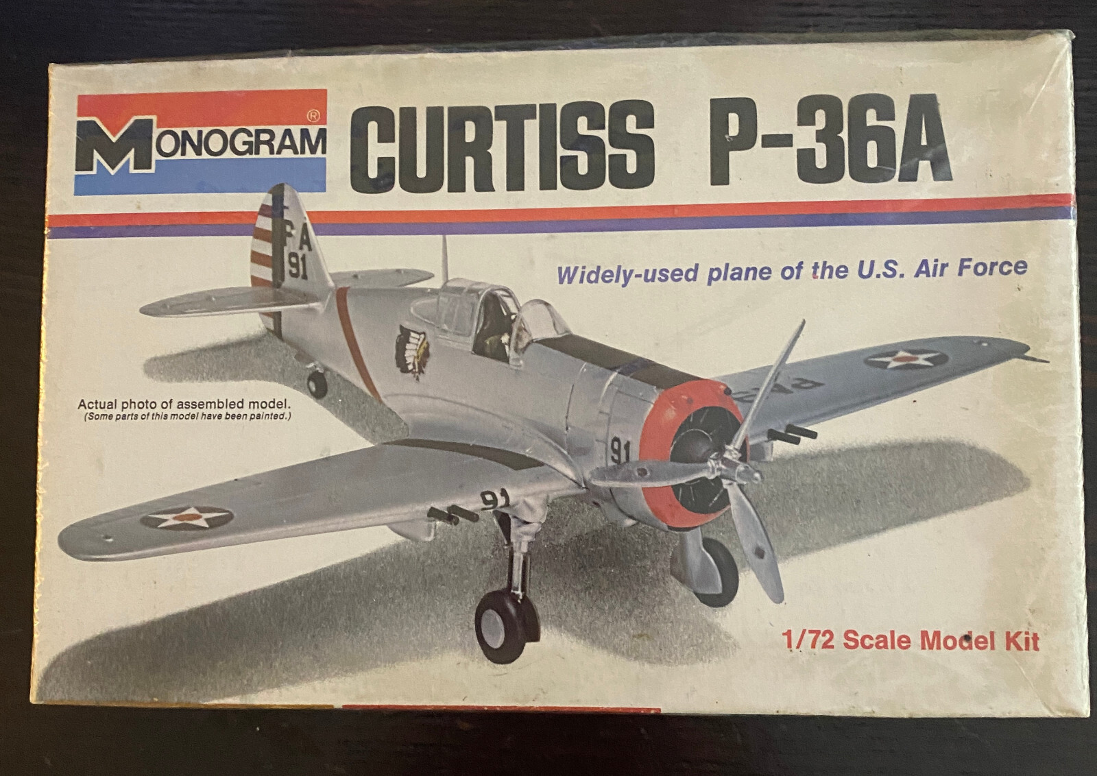 Monogram Curtiss P-36A Model, 1:72 scale, Factory Sealed | eBay