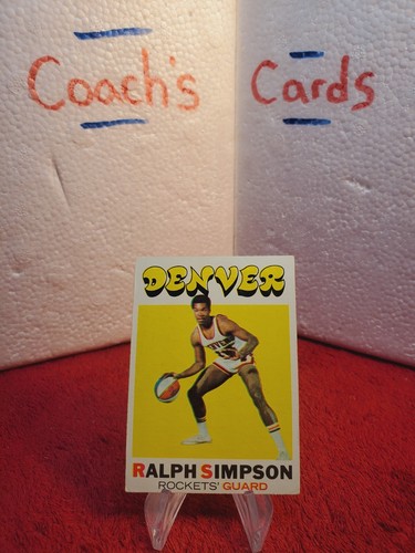 1971 Topps NBA Ralph Simpson #232 Denver Rockets | eBay
