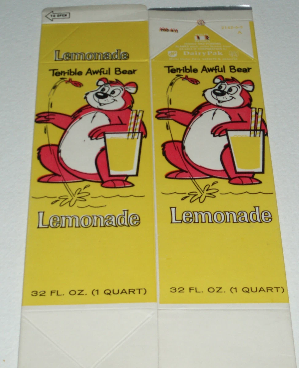 Lemonade Carton