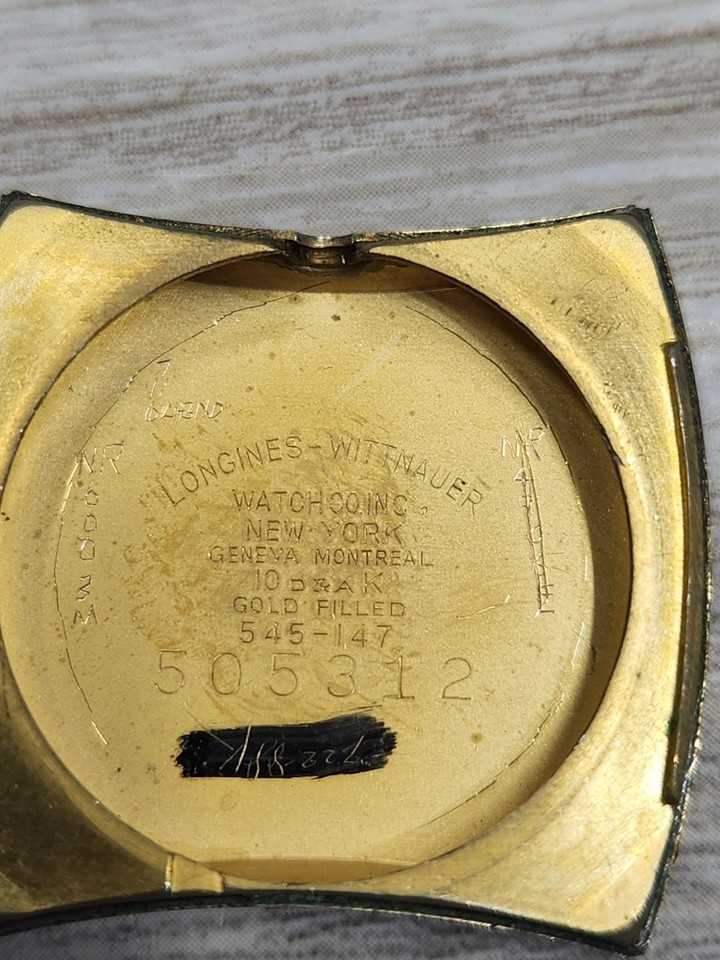 Vintage LONGINES Cal. 23Z, Men’s wristwatch, 1956, Manual Wind,10k ...