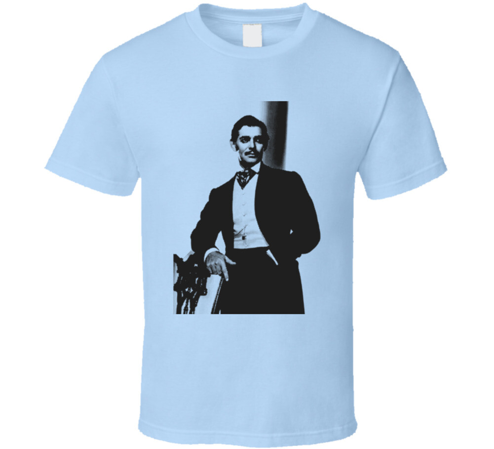 Clark Cable Rhett Butler Gone With The Wind Fan Movie T Shirt | eBay