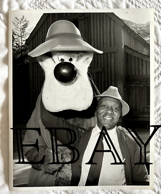 BRER BEAR actor Nick Stewart original Disneyland press photo Splash ...