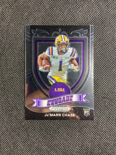 2021 Panini Prizm Draft Picks JAMARR CHASE Crusade RC Rookie #162 ...