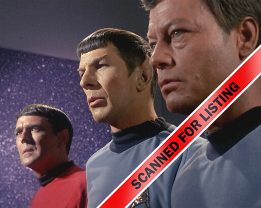STAR TREK TOS Scotty, Spock & Bones 8X10 PHOTO #517 | eBay