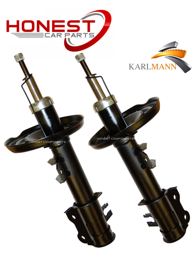 For FIAT 500 2008-2015 FRONT TOP STRUT MOUNTINGS KIT & SHOCK ABSORBERS ...