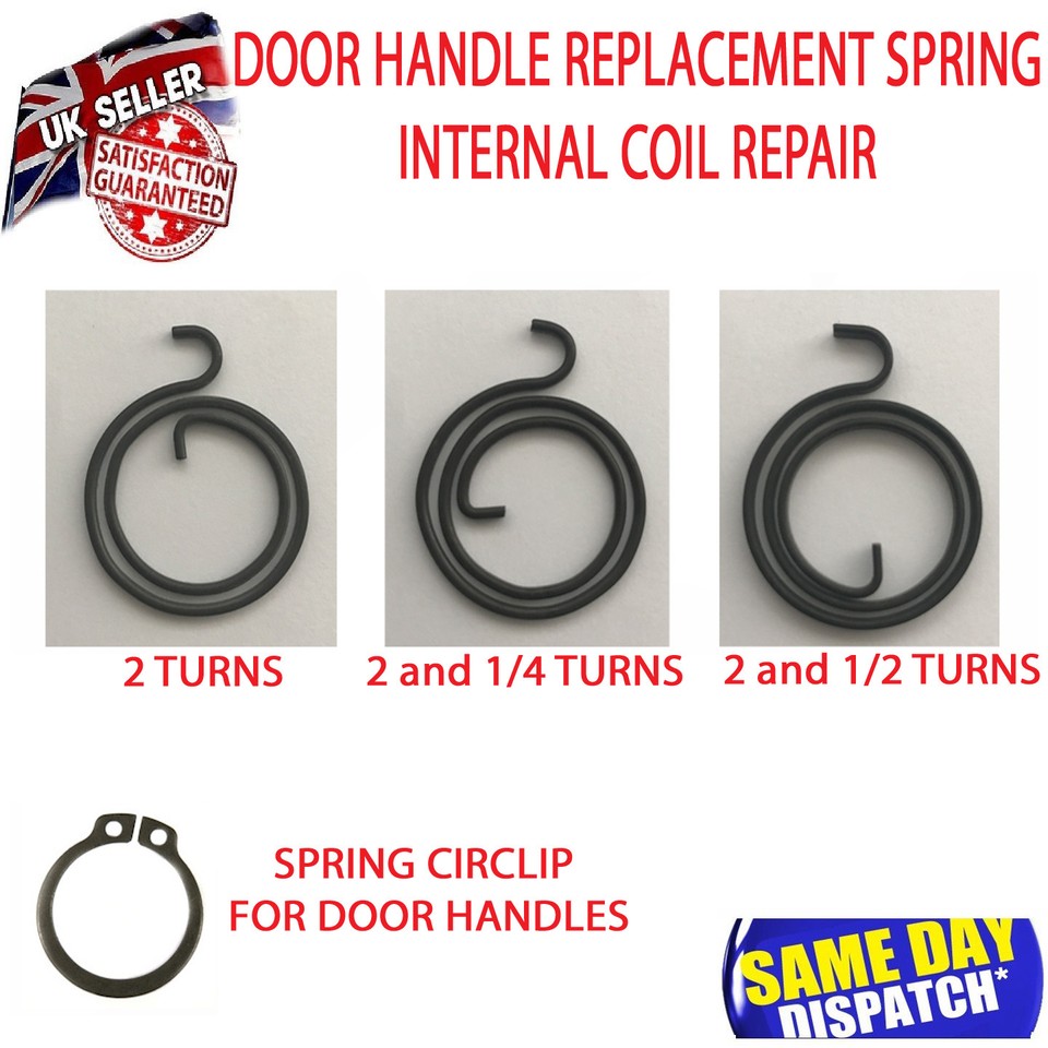 Door Handle Spring Replacement Internal Coil Repair Springs Lever ...