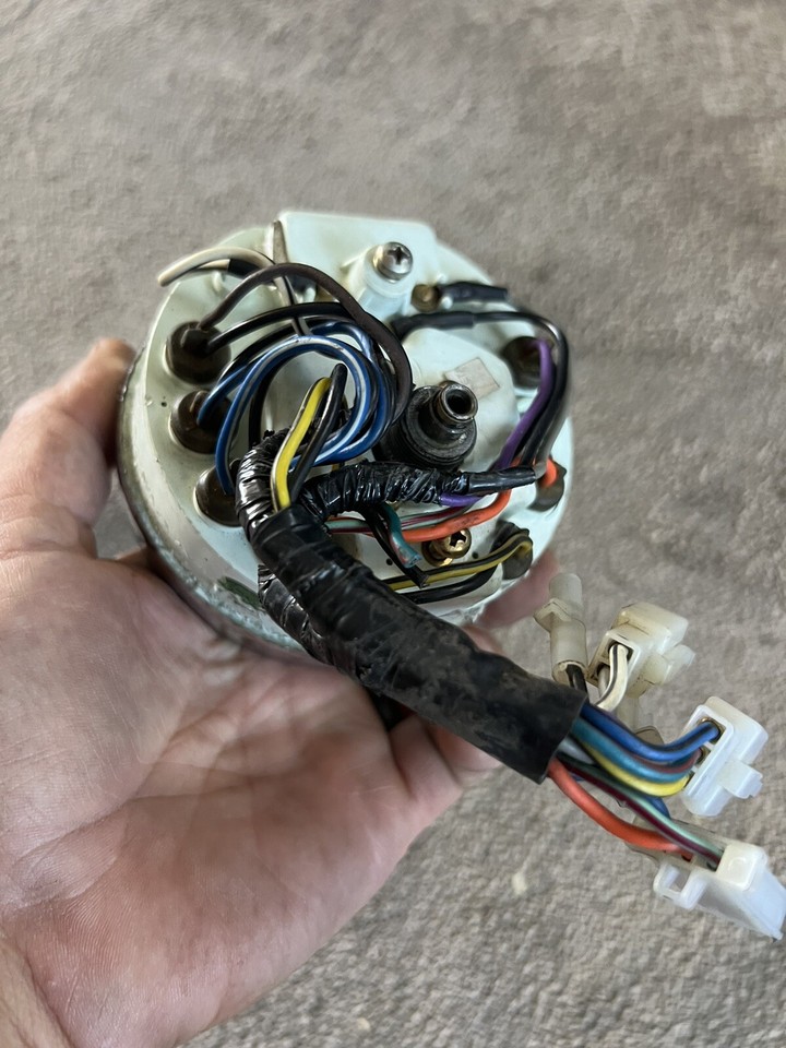 Genuine LML STAR DELUXE STELLA BLACK FACE SPEEDOMETER 4T 2T 125 CVT ...