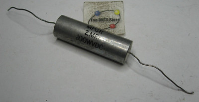 Pyramid Capacitor 2uF 200VDC MPGR - Used Qty 1 | eBay