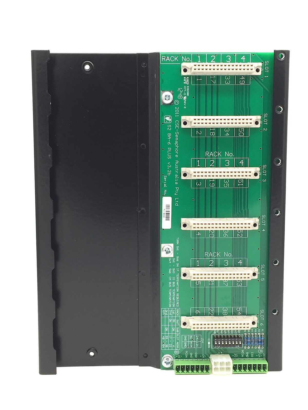 Semaphore Kingfisher BA-6 Plus 6 Slot Backplane BA6 Back Plate v3.2b ...