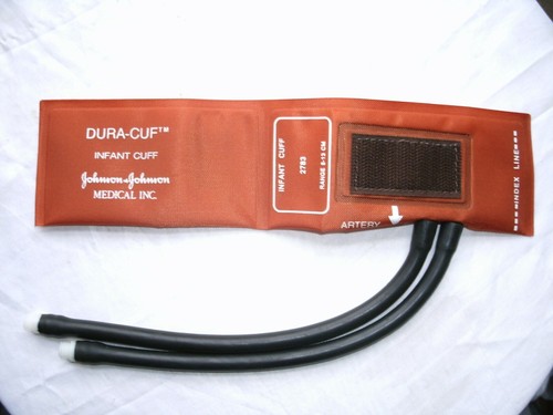 Dura-Cuf Infant Blood Pressure Cuff, NEW J&J 8-13 CM range, #2783 cuff ...