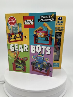 Klutz Lego Gear Bots Science/STEM Activity Kit For 8-12 Years ...