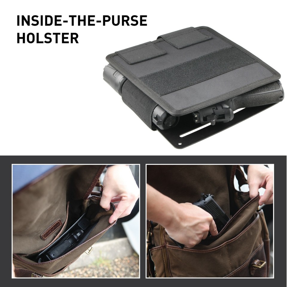 Tactical Bed Pistol Holster, Bedside Handgun Holster, Mattress Gun ...