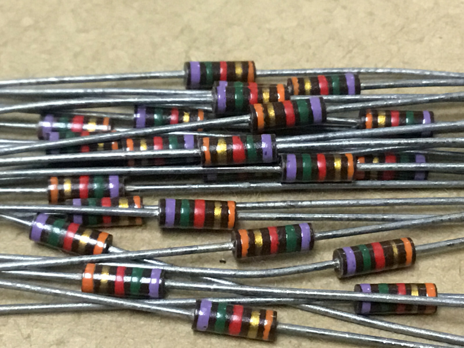 (6 PC) AB RCR07G752JM Resistor Carb Comp 1/4W 7.5K OHM 5% | eBay