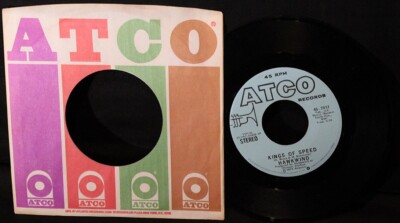 Hawkwind-Kings Of Speed-Stereo-Mono-ATCO 45-7017 -VTG '75 DJ 45-ATCO ...