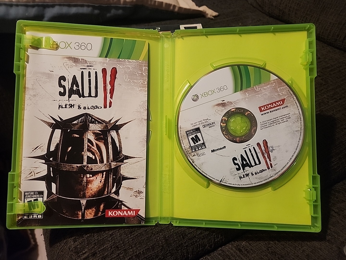 Saw II: Flesh & Blood (Microsoft Xbox 360, 2010) 83717300953 | eBay