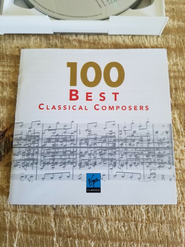 100 Best Classical Composers - 6 CD Booklet Boxset | eBay
