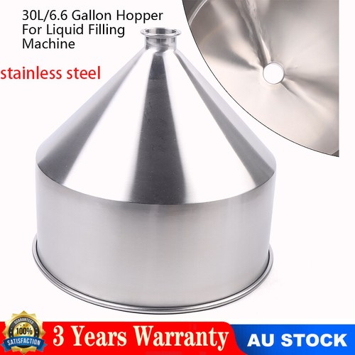 Industrial 30L Hopper Funnel for Paste/Liquid Filling Machine Stainless ...