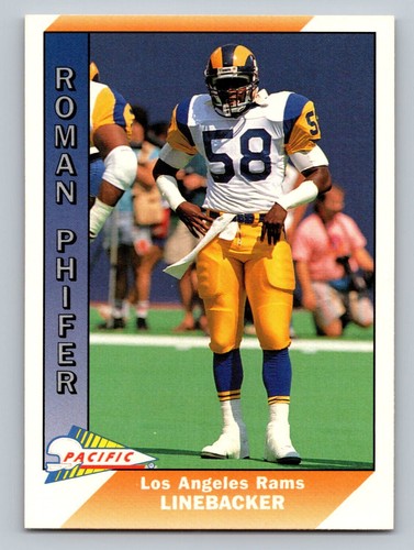 Roman Phifer RC Rookie 1991 Pacific #605 Los Angeles Rams | eBay