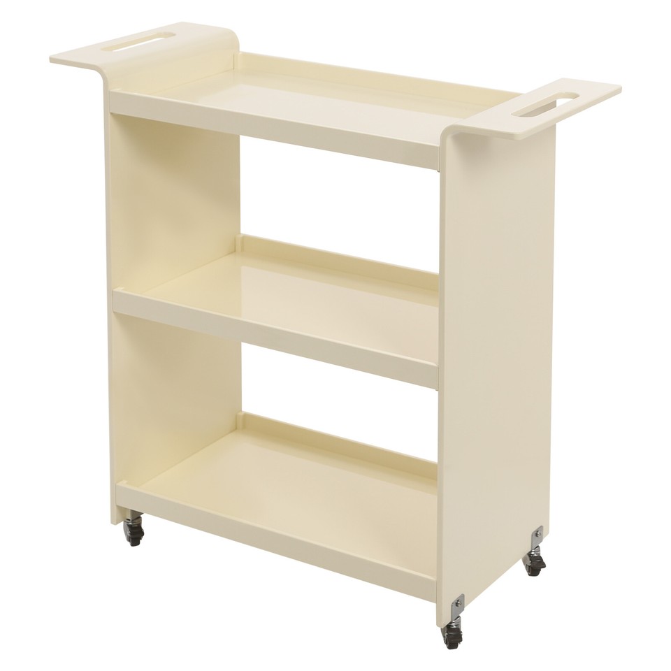 PC Cart with Wheels Rolling Serving Cart Mobile PC Rolling Cart Bar ...