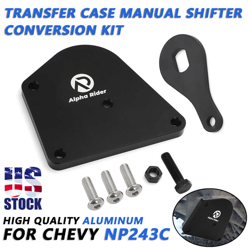 US Aluminum Transfer Case Manual Shifter Conversion Kit For Chevy ...