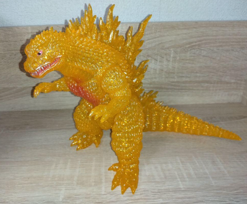 Marmit Millennium Godzilla Clear Yellow Lamé Rare | eBay