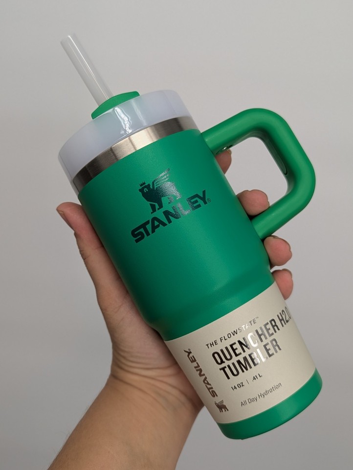 NEW STANLEY cup The Quencher Flowstate Tumbler 14 OZ Meadow Green🎄 | eBay