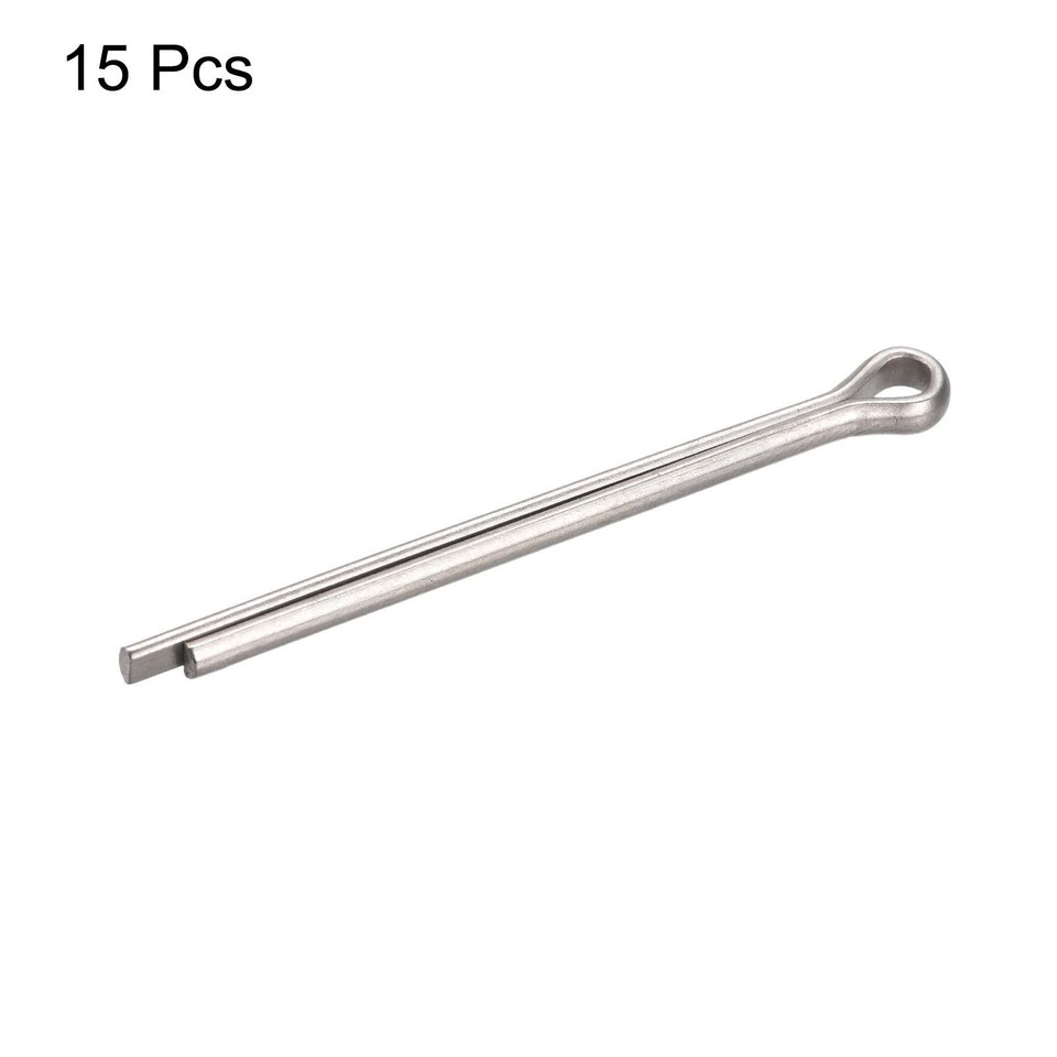 Split Cotter Pin, 3mm x 40mm 316 Stainless Steel Clip Fastener Fitting ...