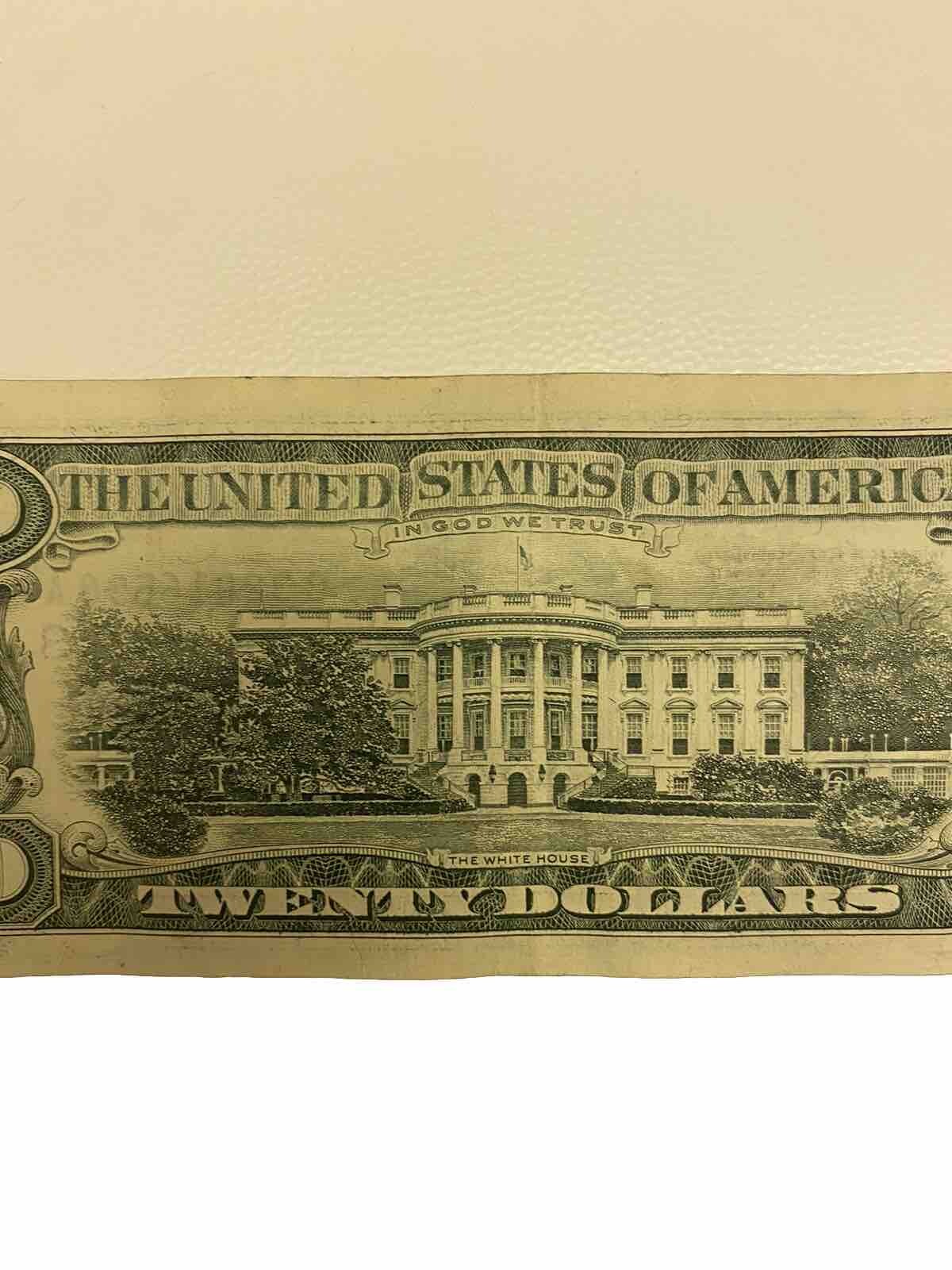 1993 $20 Twenty Dollar Bill Rare Federal Reserve Note Vintage Miscut | eBay