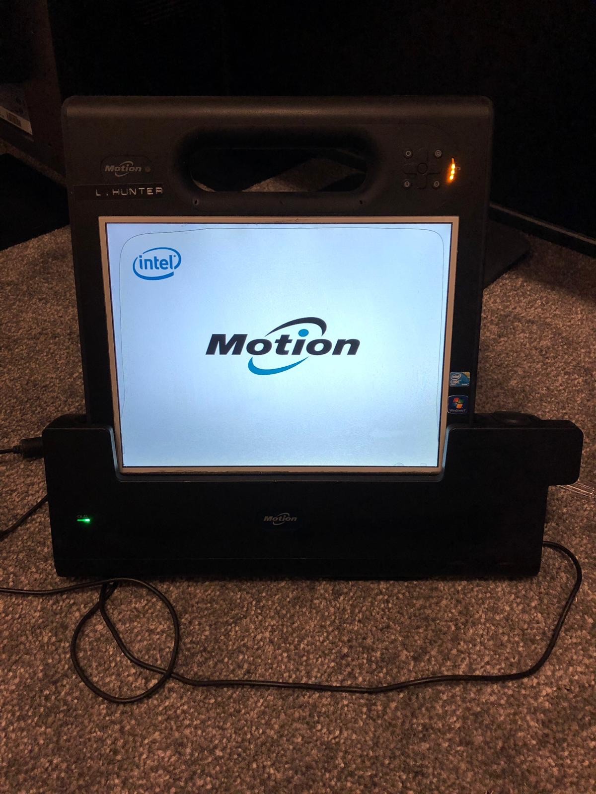 MOTION TOUGHBOOK CFT-003 FULLY RUGGED CORE i5 4GB 60GB TABLET+DOCKING ...