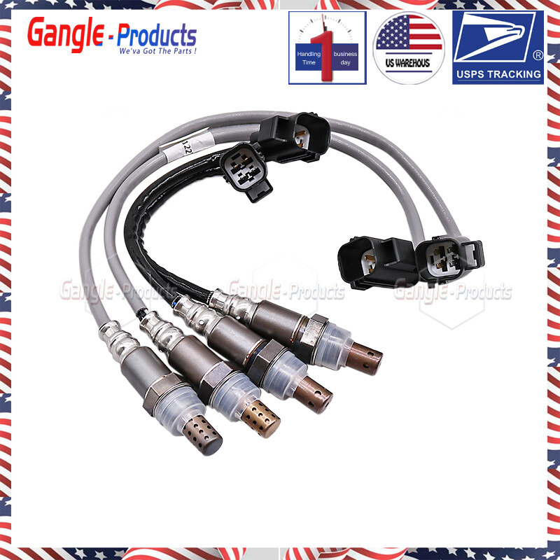 4PC Upstream Downstream Oxygen Sensor For Land Rover LR3 05-06 Range ...