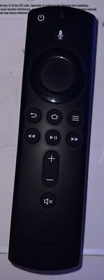 Amazon R NZ 201 180360 Alexa Remote Control For Fire Smart TV 3rd Gen ...