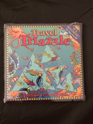 Dan Gilbert's Ocean Fishes Magnetic Travel Triazzle Original Brain ...